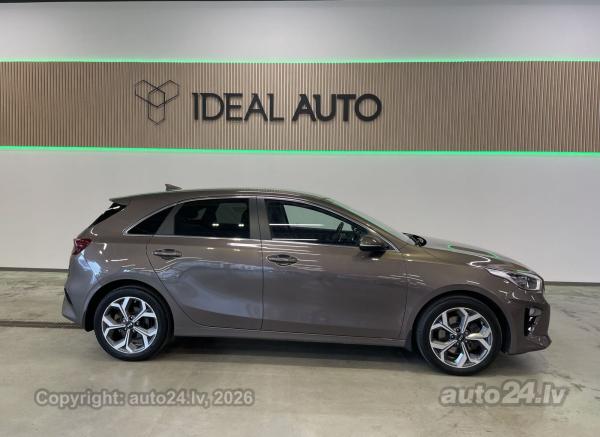Brown Kia Ceed 2019 in Tallinn, with an engine capacity of 1.40 L and mileage of 94 thousand km for 12990 €, photo 3 on AUTOMOTO.COM.LV