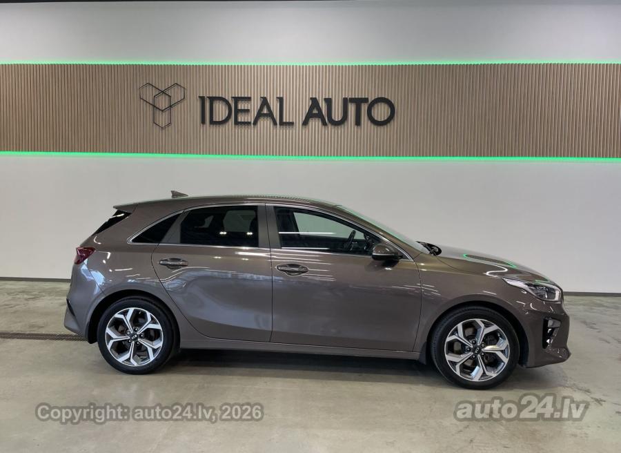 Brown Kia Ceed 2019 in Tallinn, with an engine capacity of 1.40 L and mileage of 94 thousand km for 12990 €, photo 4 on AUTOMOTO.COM.LV