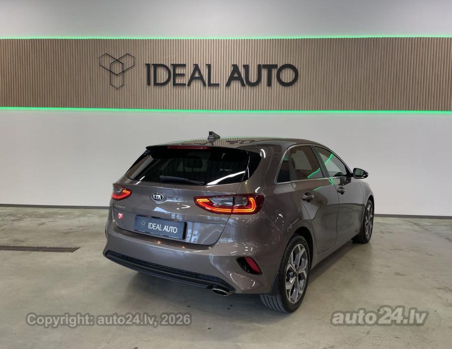 Brown Kia Ceed 2019 in Tallinn, with an engine capacity of 1.40 L and mileage of 94 thousand km for 12990 €, photo 5 on AUTOMOTO.COM.LV