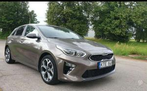 Brūns Kia Ceed 2019 Kauņa, ar dzinēja tilpumu 1.35 L un nobraukumu 92 tūkst. km par 10700 €, foto  vietnē AUTOMOTO.COM.LV