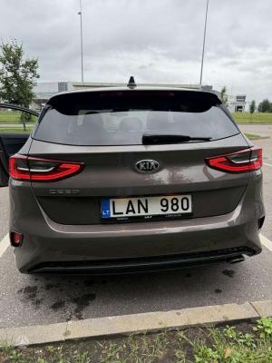 Brown Kia Ceed 2019 in Vilnius, with an engine capacity of 1.35 L and mileage of 77 thousand km for 11300 €, photo 6 on AUTOMOTO.COM.LV