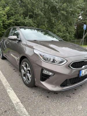Brown Kia Ceed 2019 in Vilnius, with an engine capacity of 1.35 L and mileage of 77 thousand km for 11300 €, photo 12 on AUTOMOTO.COM.LV