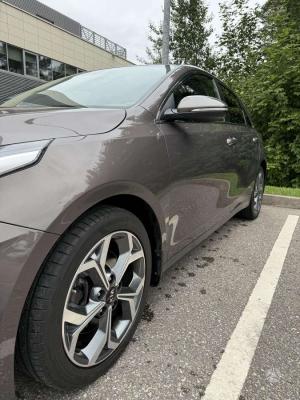 Brown Kia Ceed 2019 in Vilnius, with an engine capacity of 1.35 L and mileage of 77 thousand km for 11300 €, photo 14 on AUTOMOTO.COM.LV