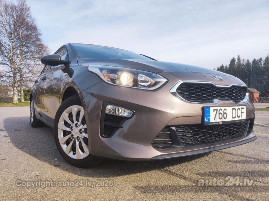 Brown Kia Ceed 2019 in Tallinn, with an engine capacity of 1.40 L and mileage of 100 thousand km for 9900 €, photo 1 on AUTOMOTO.COM.LV