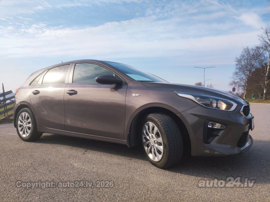 Brown Kia Ceed 2019 in Tallinn, with an engine capacity of 1.40 L and mileage of 100 thousand km for 9900 €, photo 6 on AUTOMOTO.COM.LV