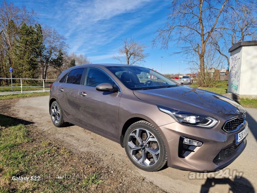 Brown Kia Ceed 2021 in Tallinn, with an engine capacity of 1.50 L and mileage of 61 thousand km for 13900 €, photo 6 on AUTOMOTO.COM.LV