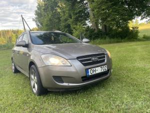 Brūns Kia Ceed 2007 Preiļi, ar dzinēja tilpumu 1.60 L un nobraukumu 360 tūkst. km par 1550 €, foto  vietnē AUTOMOTO.COM.LV