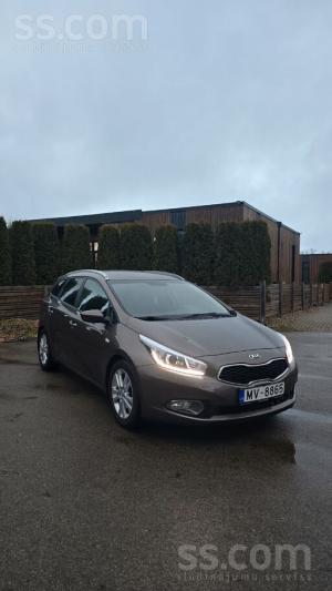 Brūns Kia Ceed 2013 Rīga, ar dzinēja tilpumu 1.60 L un nobraukumu 249 tūkst. km par 4200 €, foto  vietnē AUTOMOTO.COM.LV