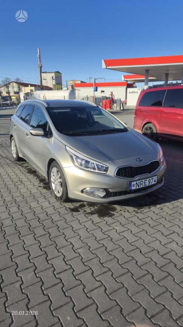 Brown Kia Ceed 2013 in Siauliai, with an engine capacity of 1.59 L and mileage of 251 thousand km for 3600 €, photo 2 on AUTOMOTO.COM.LV