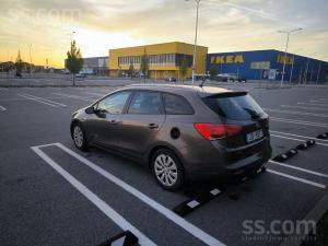 Brown Kia Ceed 2013 in Riga, with an engine capacity of 1.40 L and mileage of 313 thousand km for 2400 €, photo 4 on AUTOMOTO.COM.LV