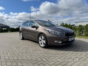 Brown Kia Ceed 2014 in Tallinn, with an engine capacity of 1.60 L and mileage of 229 thousand km for 6500 €, photo  on AUTOMOTO.COM.LV