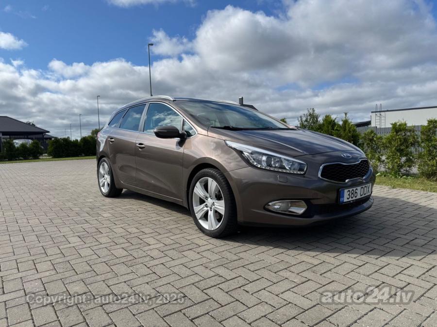 Brown Kia Ceed 2014 in Tallinn, with an engine capacity of 1.60 L and mileage of 229 thousand km for 6500 €, photo 1 on AUTOMOTO.COM.LV