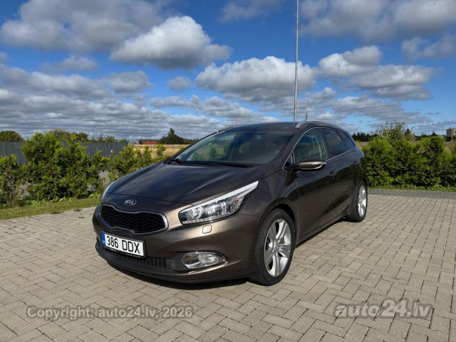 Brown Kia Ceed 2014 in Tallinn, with an engine capacity of 1.60 L and mileage of 229 thousand km for 6500 €, photo 5 on AUTOMOTO.COM.LV