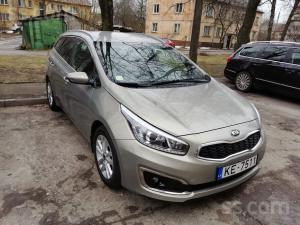 Brown Kia Ceed 2015 in Riga, with an engine capacity of 1.60 L and mileage of 132 thousand km for 8500 €, photo 2 on AUTOMOTO.COM.LV