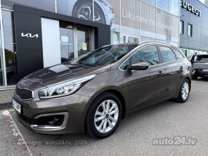 Brown Kia Ceed 2017 in Tallinn, with an engine capacity of 1.60 L and mileage of 99 thousand km for 8900 €, photo  on AUTOMOTO.COM.LV