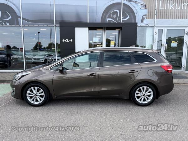 Brown Kia Ceed 2017 in Tallinn, with an engine capacity of 1.60 L and mileage of 99 thousand km for 8900 €, photo 2 on AUTOMOTO.COM.LV