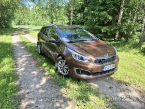 Brown Kia Ceed 2017 in Tartu, with an engine capacity of 1.60 L and mileage of 366 thousand km for 3700 €, photo  on AUTOMOTO.COM.LV