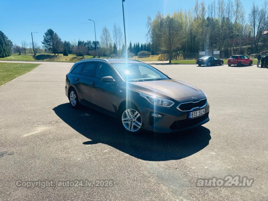 Brown Kia Ceed 2021 in Tartu, with an engine capacity of 1.50 L and mileage of 15 thousand km for 14700 €, photo 1 on AUTOMOTO.COM.LV