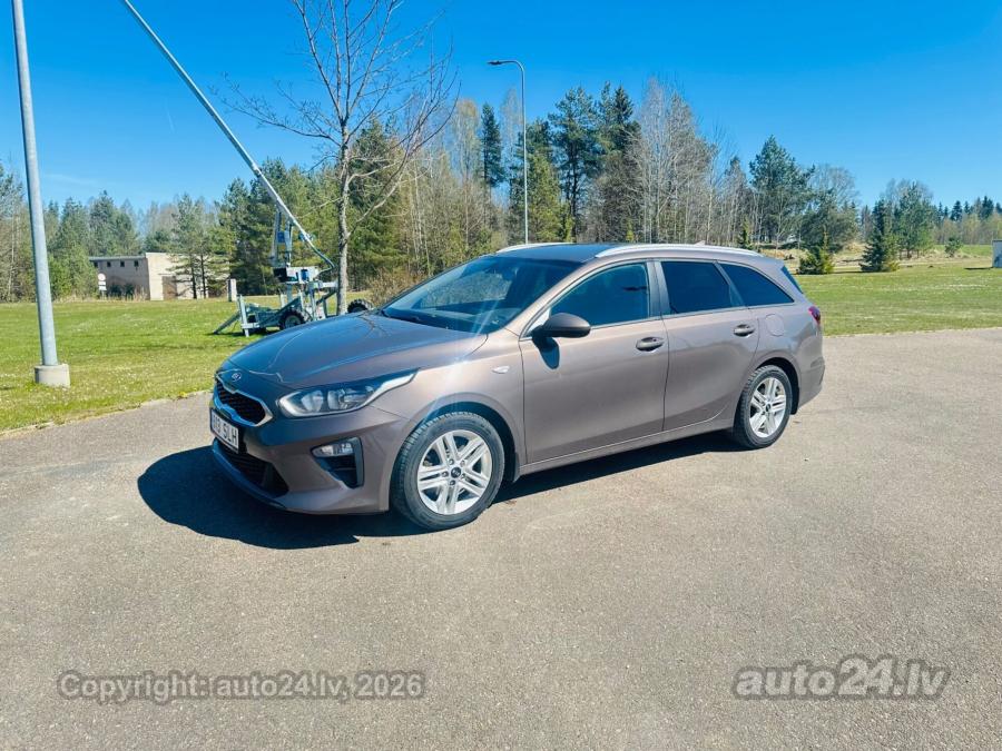 Brown Kia Ceed 2021 in Tartu, with an engine capacity of 1.50 L and mileage of 15 thousand km for 14700 €, photo 4 on AUTOMOTO.COM.LV