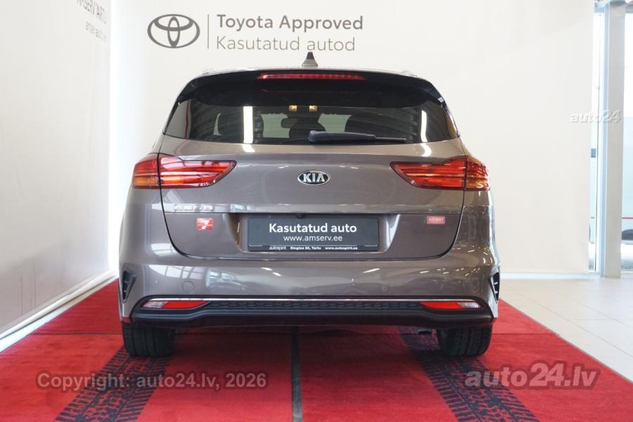 Brown Kia Ceed 2021 in Tartu, with an engine capacity of 1.50 L and mileage of 142 thousand km for 12490 €, photo 5 on AUTOMOTO.COM.LV