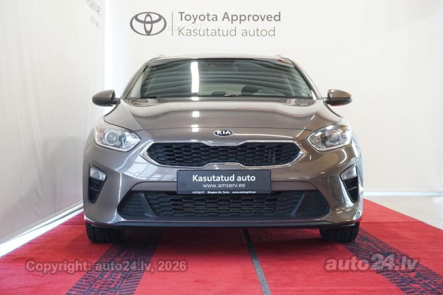 Brown Kia Ceed 2021 in Tartu, with an engine capacity of 1.50 L and mileage of 142 thousand km for 12490 €, photo 6 on AUTOMOTO.COM.LV
