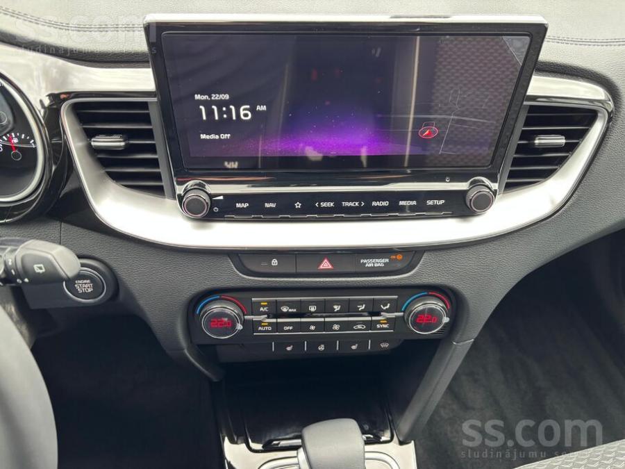Green Kia Ceed 2025 in Liepaja, with an engine capacity of 1.50 L and mileage of 12 thousand km for 24940 €, photo 18 on AUTOMOTO.COM.LV