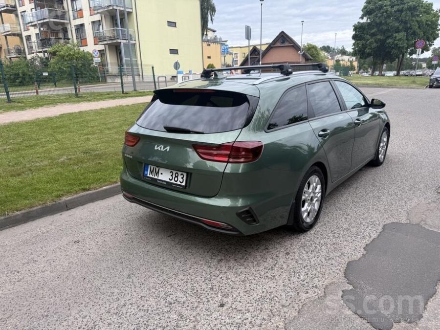 Green Kia Ceed 2022 in Jurmala, with an engine capacity of 1.50 L and mileage of 77 thousand km for 15500 €, photo 7 on AUTOMOTO.COM.LV