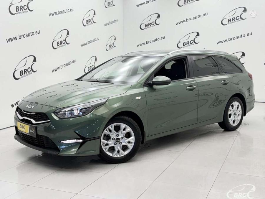 Zaļš Kia Ceed 2022 Viļņa, ar dzinēja tilpumu 1.48 L un nobraukumu 11 tūkst. km par 16900 €, foto 1 vietnē AUTOMOTO.COM.LV