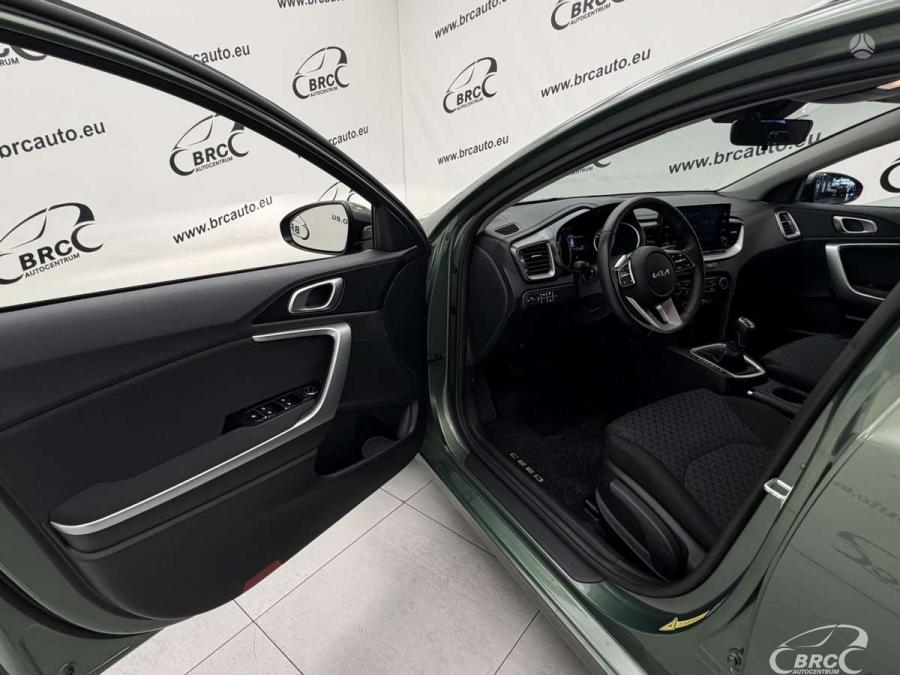 Zaļš Kia Ceed 2022 Viļņa, ar dzinēja tilpumu 1.48 L un nobraukumu 11 tūkst. km par 16900 €, foto 20 vietnē AUTOMOTO.COM.LV