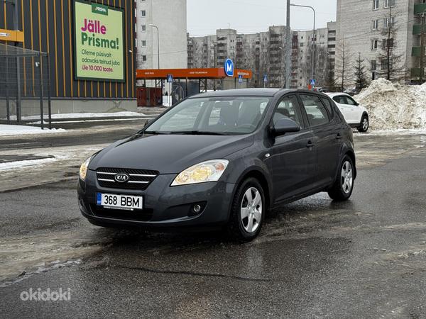 Grey Kia Ceed 2008 in Narva, with an engine capacity of 1.40 L and mileage of 120 thousand km for 3150 €, photo 1 on AUTOMOTO.COM.LV