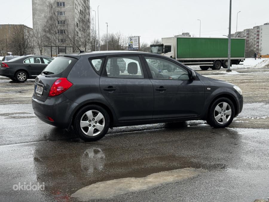 Grey Kia Ceed 2008 in Narva, with an engine capacity of 1.40 L and mileage of 120 thousand km for 3150 €, photo 5 on AUTOMOTO.COM.LV