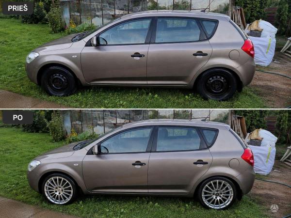 Pelēks Kia Ceed 2009 Kauņa, ar dzinēja tilpumu 1.40 L un nobraukumu 135 tūkst. km par 3000 €, foto 4 vietnē AUTOMOTO.COM.LV