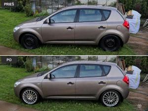 Pelēks Kia Ceed 2009 Kauņa, ar dzinēja tilpumu 1.40 L un nobraukumu 135 tūkst. km par 3000 €, foto 4 vietnē AUTOMOTO.COM.LV