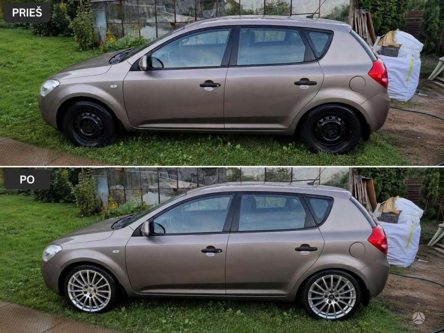Pelēks Kia Ceed 2009 Kauņa, ar dzinēja tilpumu 1.40 L un nobraukumu 135 tūkst. km par 3000 €, foto 4 vietnē AUTOMOTO.COM.LV