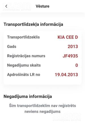 Pelēks Kia Ceed 2013 Jēkabpils, ar dzinēja tilpumu 1.60 L un nobraukumu 411 tūkst. km par 3000 €, foto 16 vietnē AUTOMOTO.COM.LV