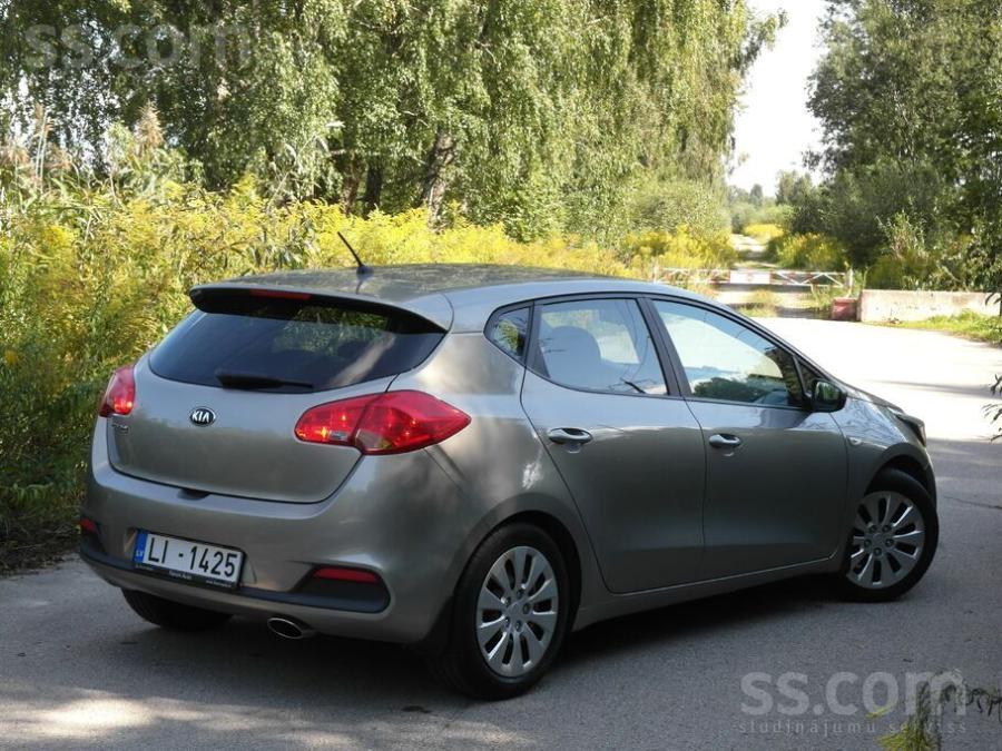 Pelēks Kia Ceed 2014 Rīga, ar dzinēja tilpumu 1.40 L un nobraukumu 166 tūkst. km par 3550 €, foto 5 vietnē AUTOMOTO.COM.LV