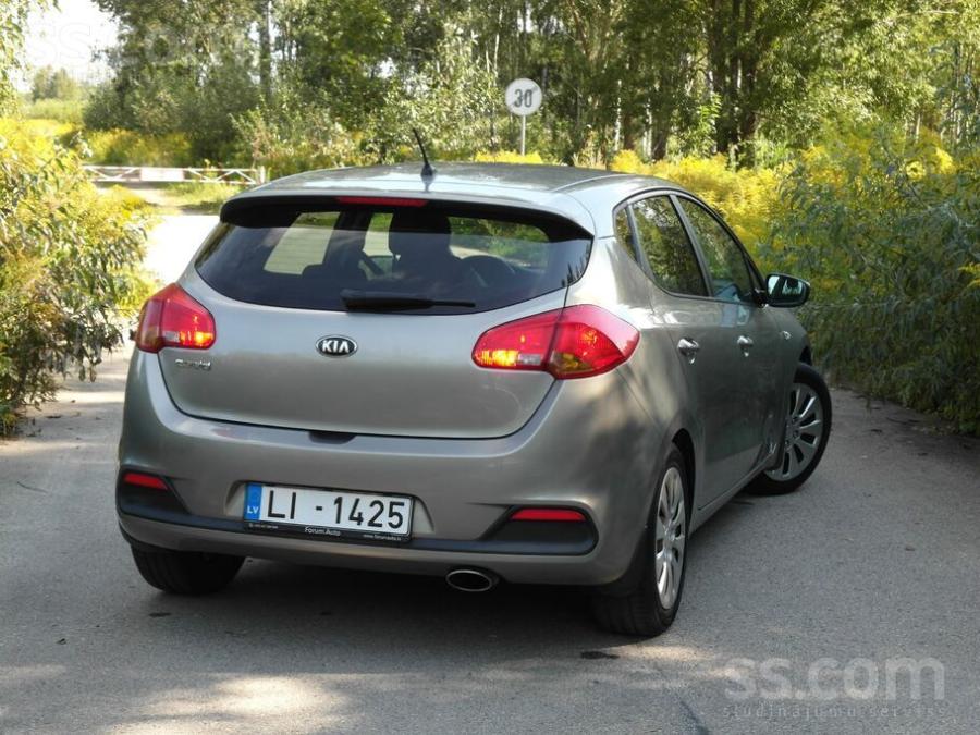 Pelēks Kia Ceed 2014 Rīga, ar dzinēja tilpumu 1.40 L un nobraukumu 166 tūkst. km par 3550 €, foto 36 vietnē AUTOMOTO.COM.LV