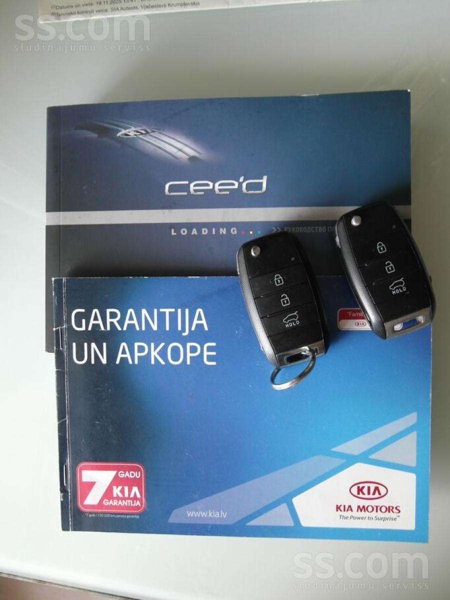 Pelēks Kia Ceed 2014 Rīga, ar dzinēja tilpumu 1.40 L un nobraukumu 166 tūkst. km par 3550 €, foto 33 vietnē AUTOMOTO.COM.LV