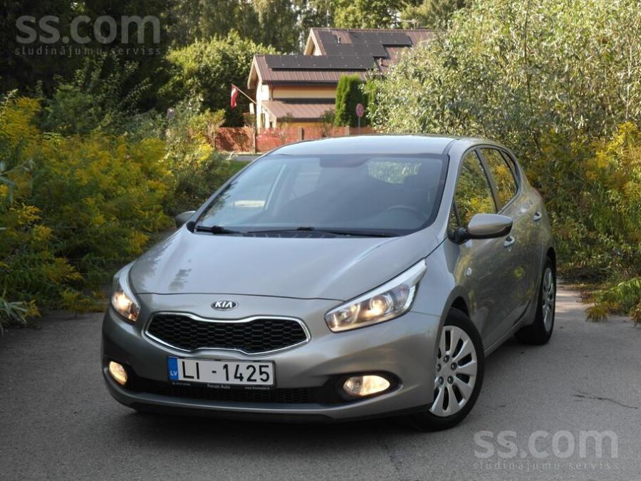 Pelēks Kia Ceed 2014 Rīga, ar dzinēja tilpumu 1.40 L un nobraukumu 166 tūkst. km par 3550 €, foto 41 vietnē AUTOMOTO.COM.LV