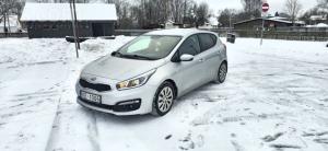 Pelēks Kia Ceed 2015 Rīga, ar dzinēja tilpumu 1.40 L un nobraukumu 220 tūkst. km par 3500 €, foto  vietnē AUTOMOTO.COM.LV