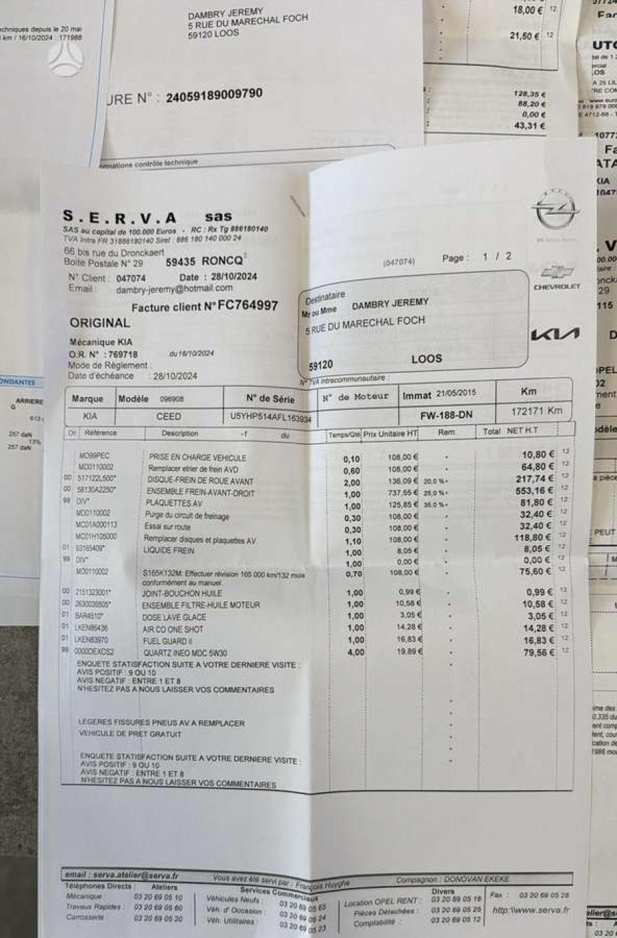 Pelēks Kia Ceed 2015 Tauragė, ar dzinēja tilpumu 1.59 L un nobraukumu 186 tūkst. km par 7900 €, foto 53 vietnē AUTOMOTO.COM.LV