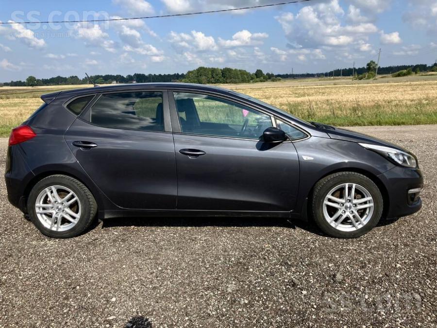 Pelēks Kia Ceed 2016 Talsi, ar dzinēja tilpumu 1.40 L un nobraukumu 165 tūkst. km par 6500 €, foto 2 vietnē AUTOMOTO.COM.LV