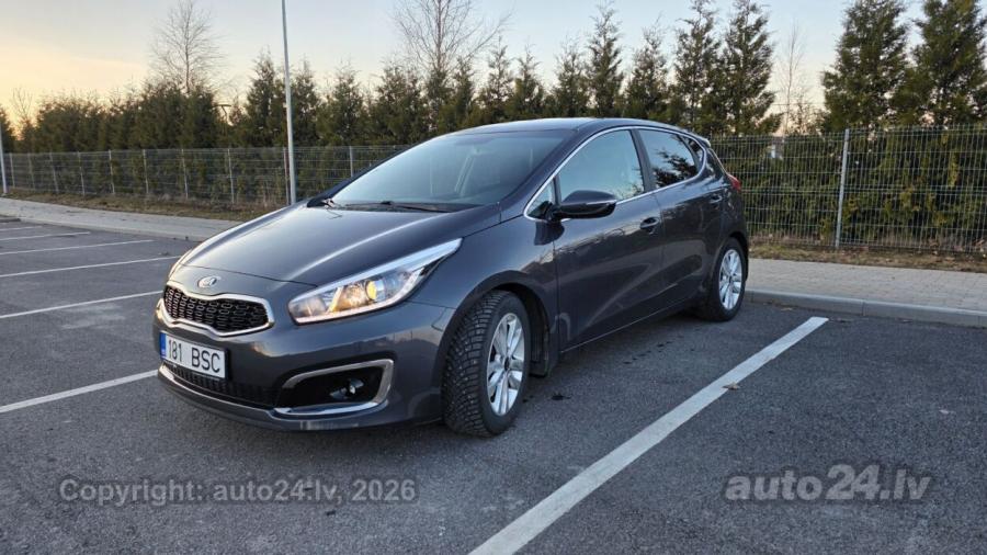 Pelēks Kia Ceed 2016 Tallina, ar dzinēja tilpumu 1.60 L un nobraukumu 82 tūkst. km par 9700 €, foto 1 vietnē AUTOMOTO.COM.LV