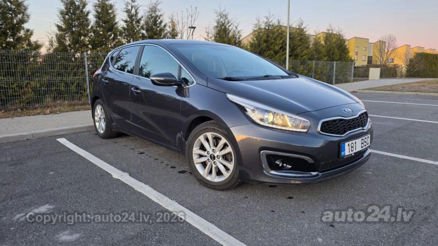 Pelēks Kia Ceed 2016 Tallina, ar dzinēja tilpumu 1.60 L un nobraukumu 82 tūkst. km par 9700 €, foto 2 vietnē AUTOMOTO.COM.LV