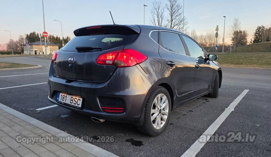 Pelēks Kia Ceed 2016 Tallina, ar dzinēja tilpumu 1.60 L un nobraukumu 82 tūkst. km par 9700 €, foto 7 vietnē AUTOMOTO.COM.LV