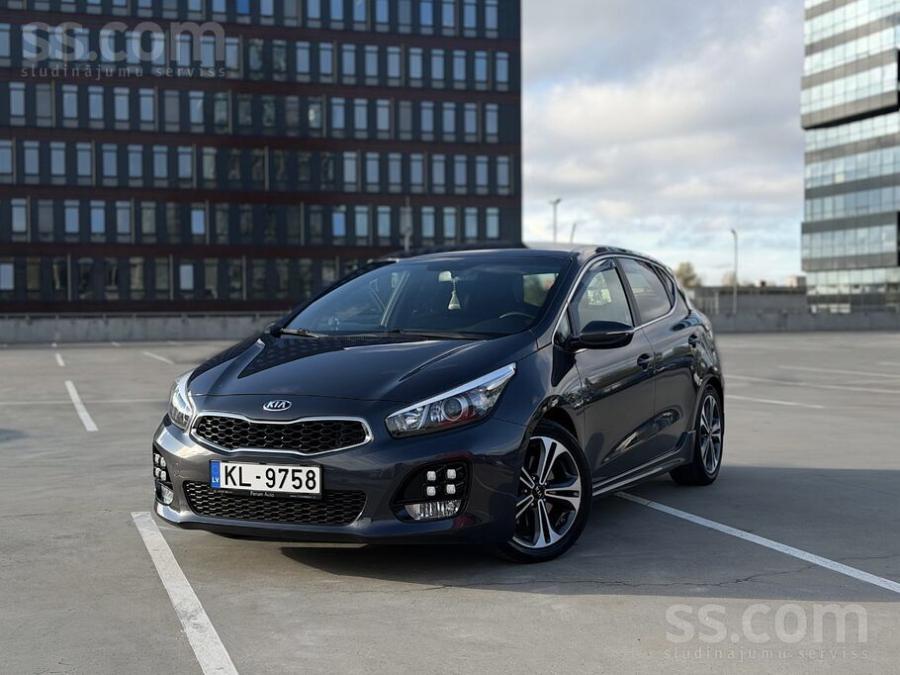 Pelēks Kia Ceed 2016 Rīga, ar dzinēja tilpumu 1.60 L un nobraukumu 76 tūkst. km par 8350 €, foto 1 vietnē AUTOMOTO.COM.LV