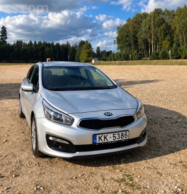 Pelēks Kia Ceed 2016 Rīga, ar dzinēja tilpumu 1.60 L un nobraukumu 209 tūkst. km par 3000 €, foto 1 vietnē AUTOMOTO.COM.LV