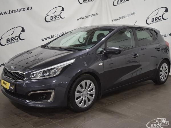 Grey Kia Ceed 2017 in Riga, with an engine capacity of 1.40 L and mileage of 169 thousand km for 5800 €, photo 1 on AUTOMOTO.COM.LV