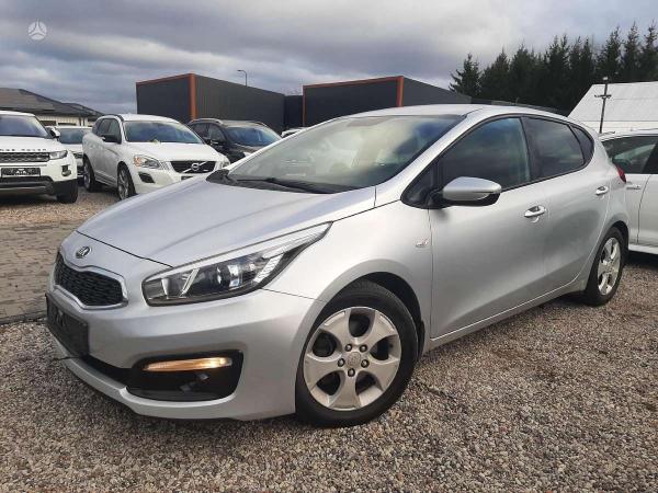 Pelēks Kia Ceed 2017 Kauņa, ar dzinēja tilpumu 1.40 L un nobraukumu 140 tūkst. km par 5950 €, foto 1 vietnē AUTOMOTO.COM.LV