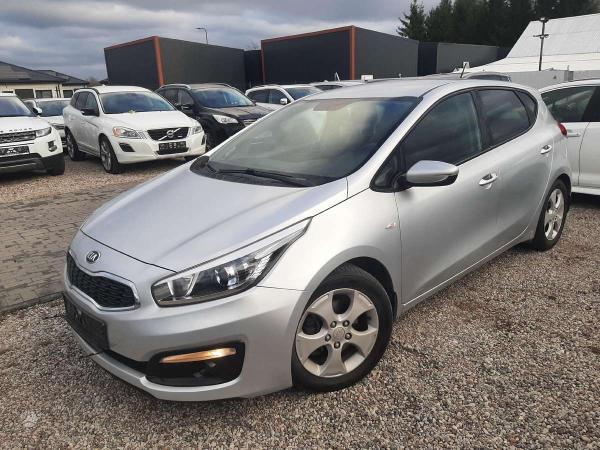 Grey Kia Ceed 2017 in Kaunas, with an engine capacity of 1.40 L and mileage of 140 thousand km for 5950 €, photo 2 on AUTOMOTO.COM.LV